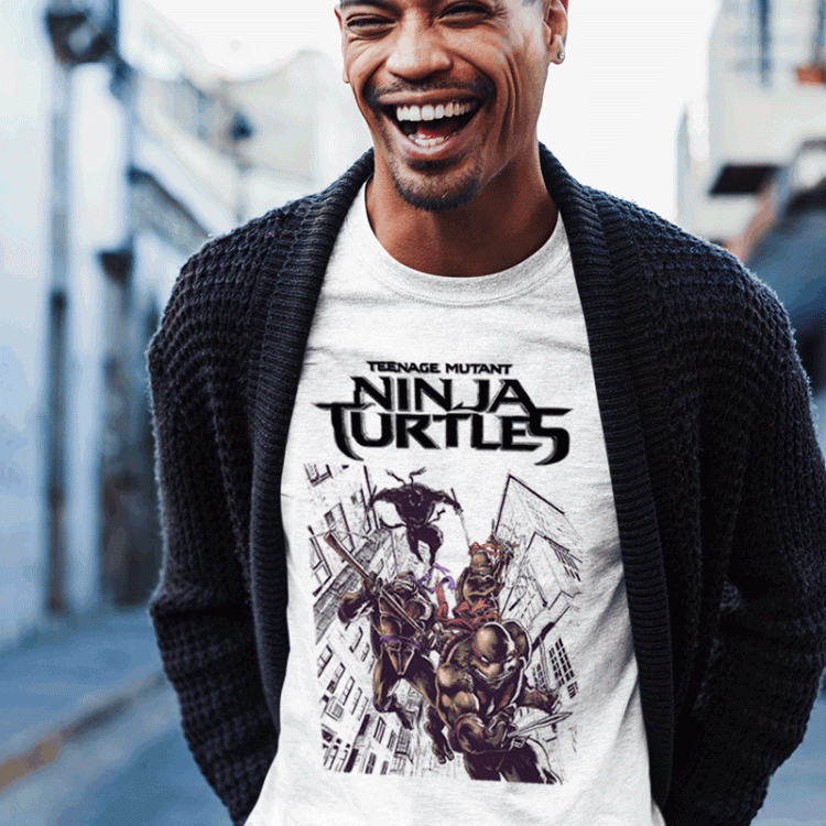 Teenage Mutant Ninja Turtle T-Shirt TMNT Movie tee and review